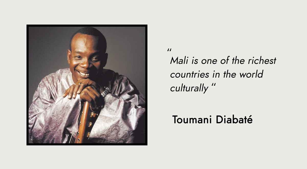 Opening the Toumani Diabaté recording studio in Mali with the support ...