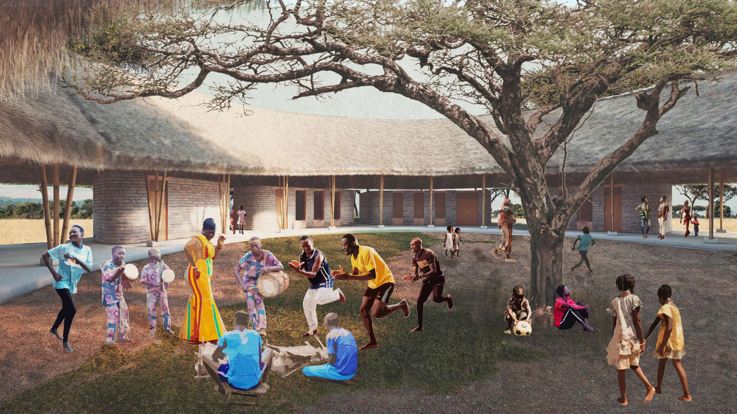 Building a Cultural Campus in Tamale, Ghana - Playing For Change Foundation